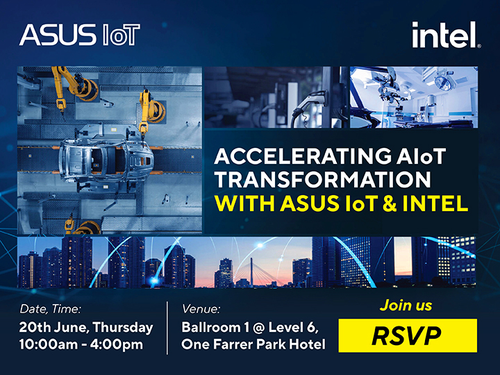 Accelerating AIoT Transformation with ASUS IoT and Intel | Members and Partners Events ...